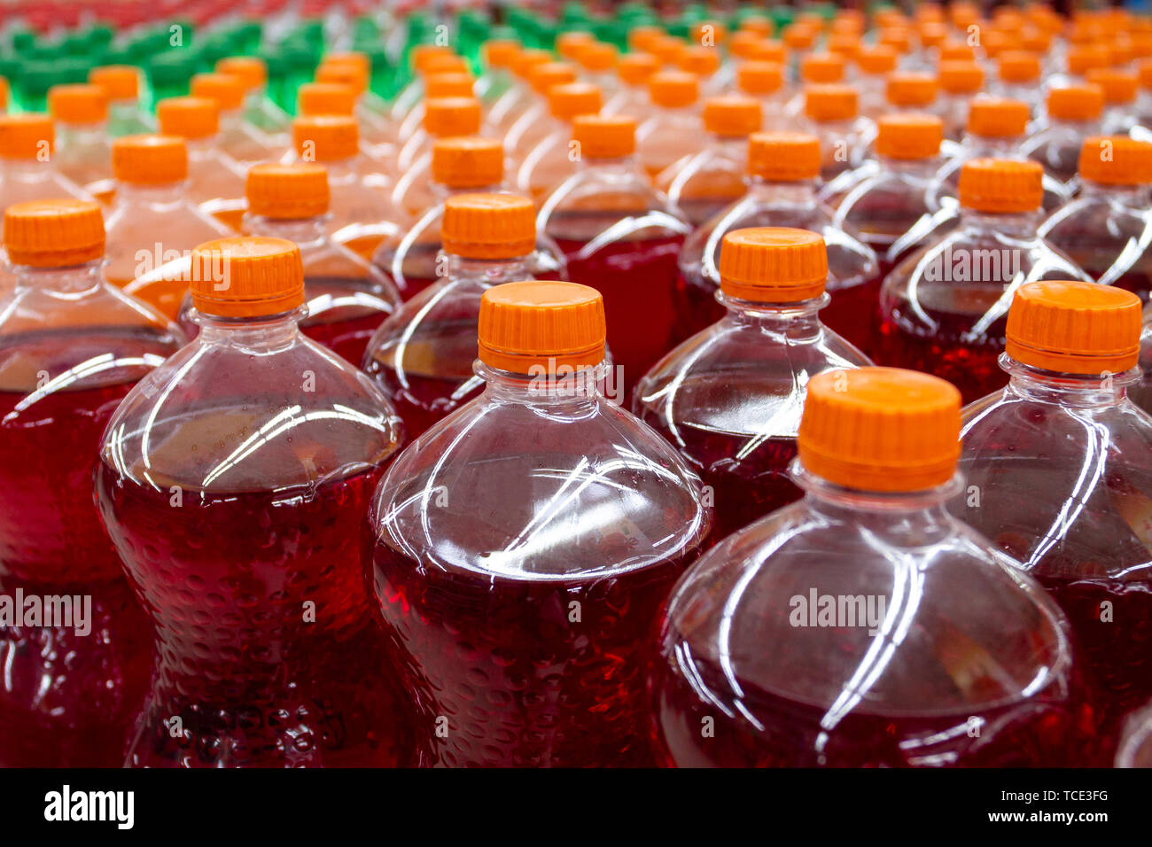 Plastic bottles arrangement hi-res stock photography and images - Alamy