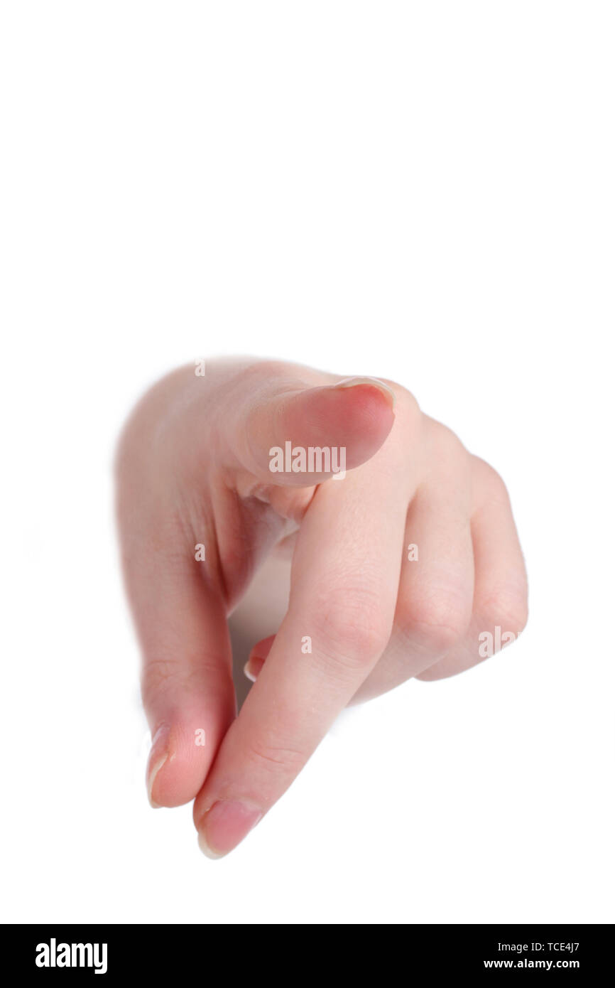 Finger hole Cut Out Stock Images & Pictures - Alamy