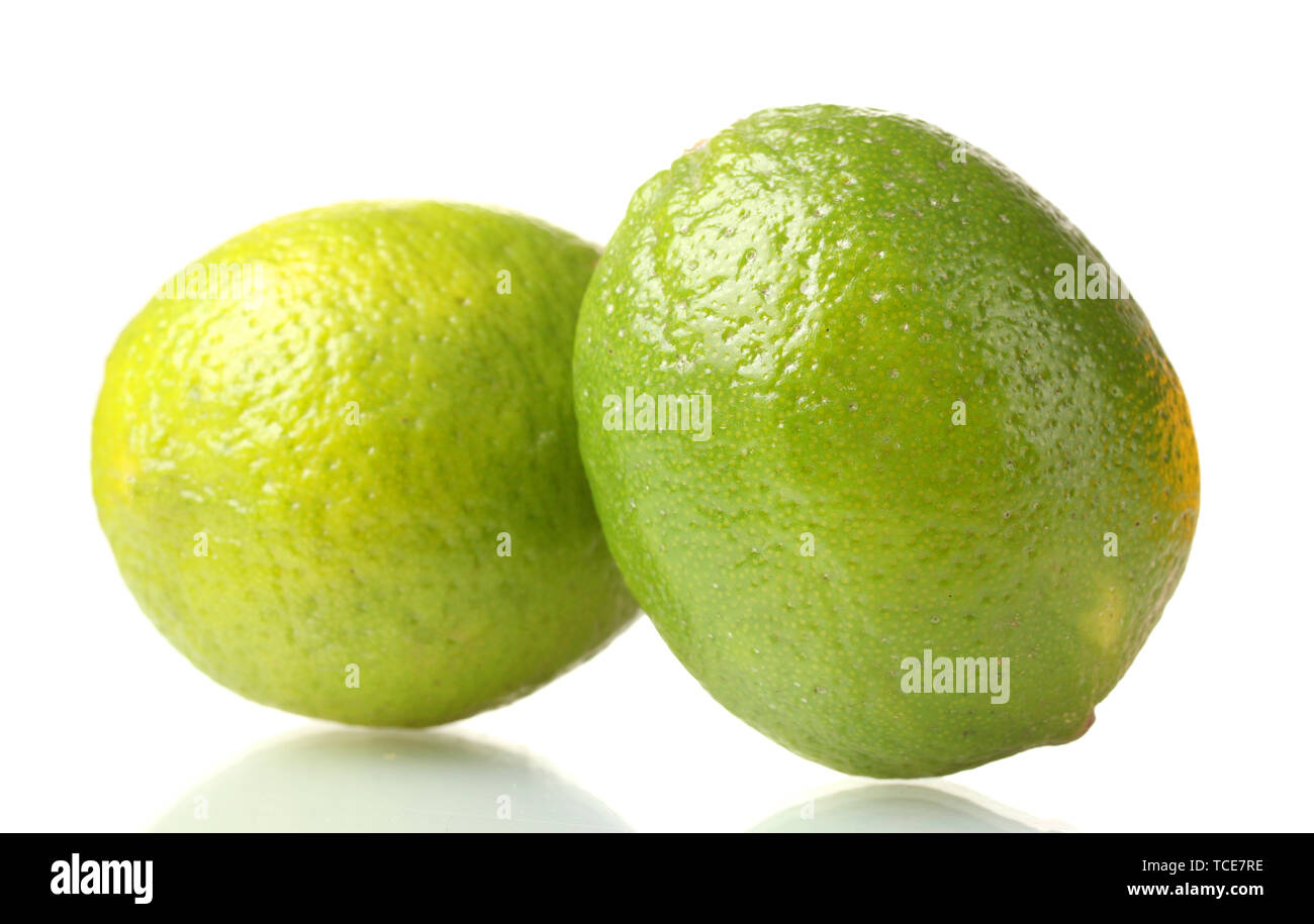 Two whole limes hi-res stock photography and images - Alamy