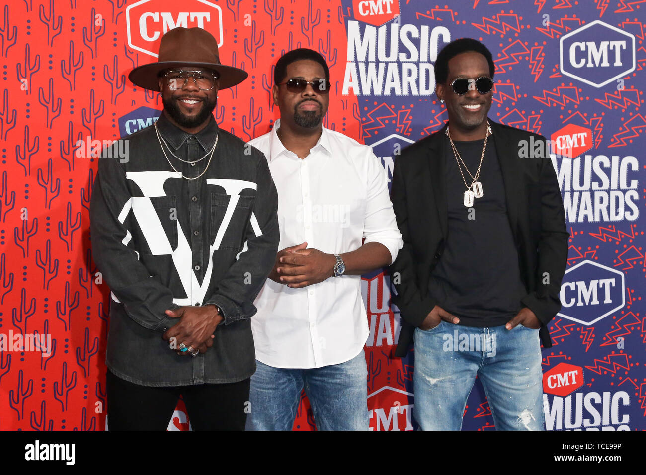 Boyz ii men wanya morris nathan morris shawn stockman hi-res stock ...