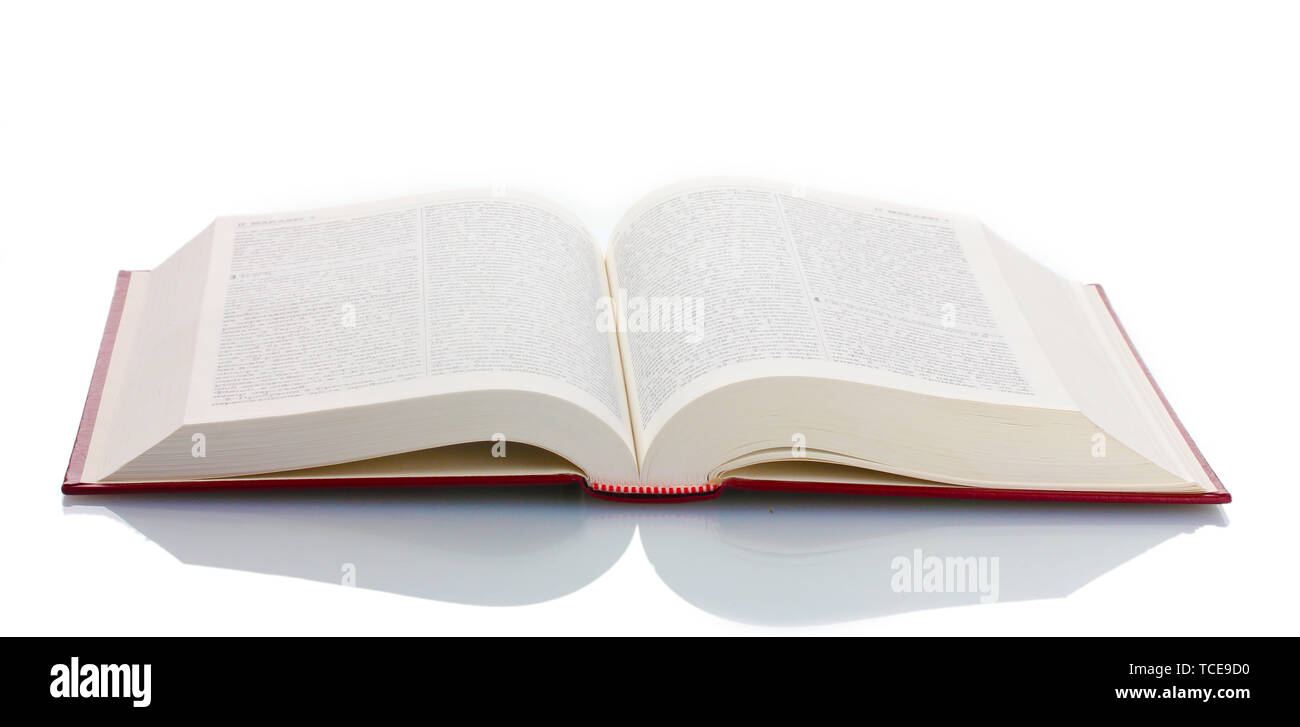 Big open book hi-res stock photography and images - Alamy