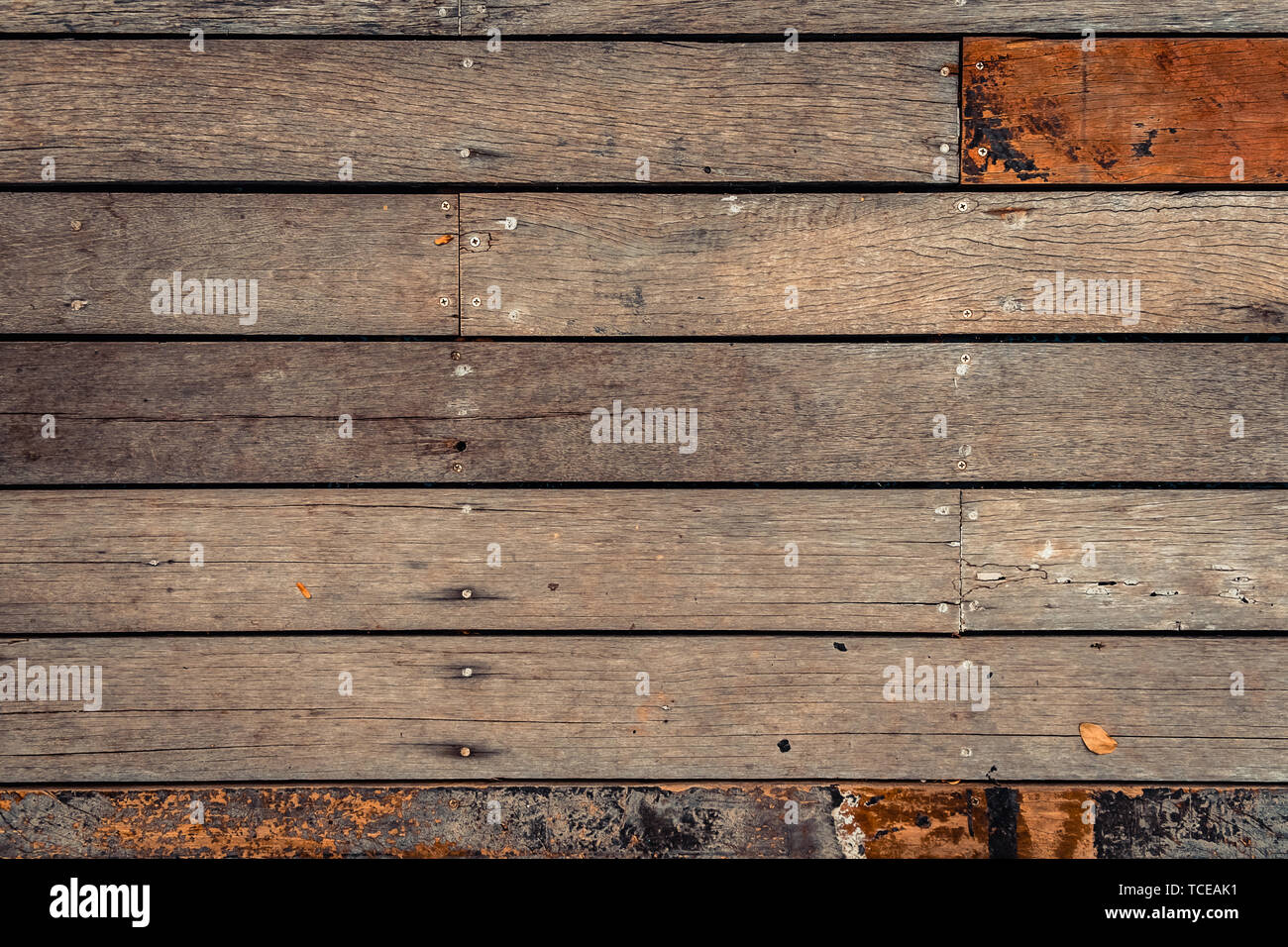 Dark brown wood texture with natural striped pattern for background ...