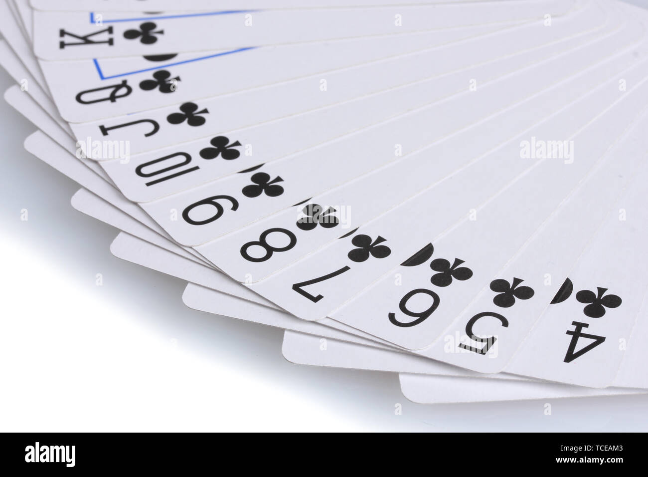 Cards isolated on white Stock Photo - Alamy