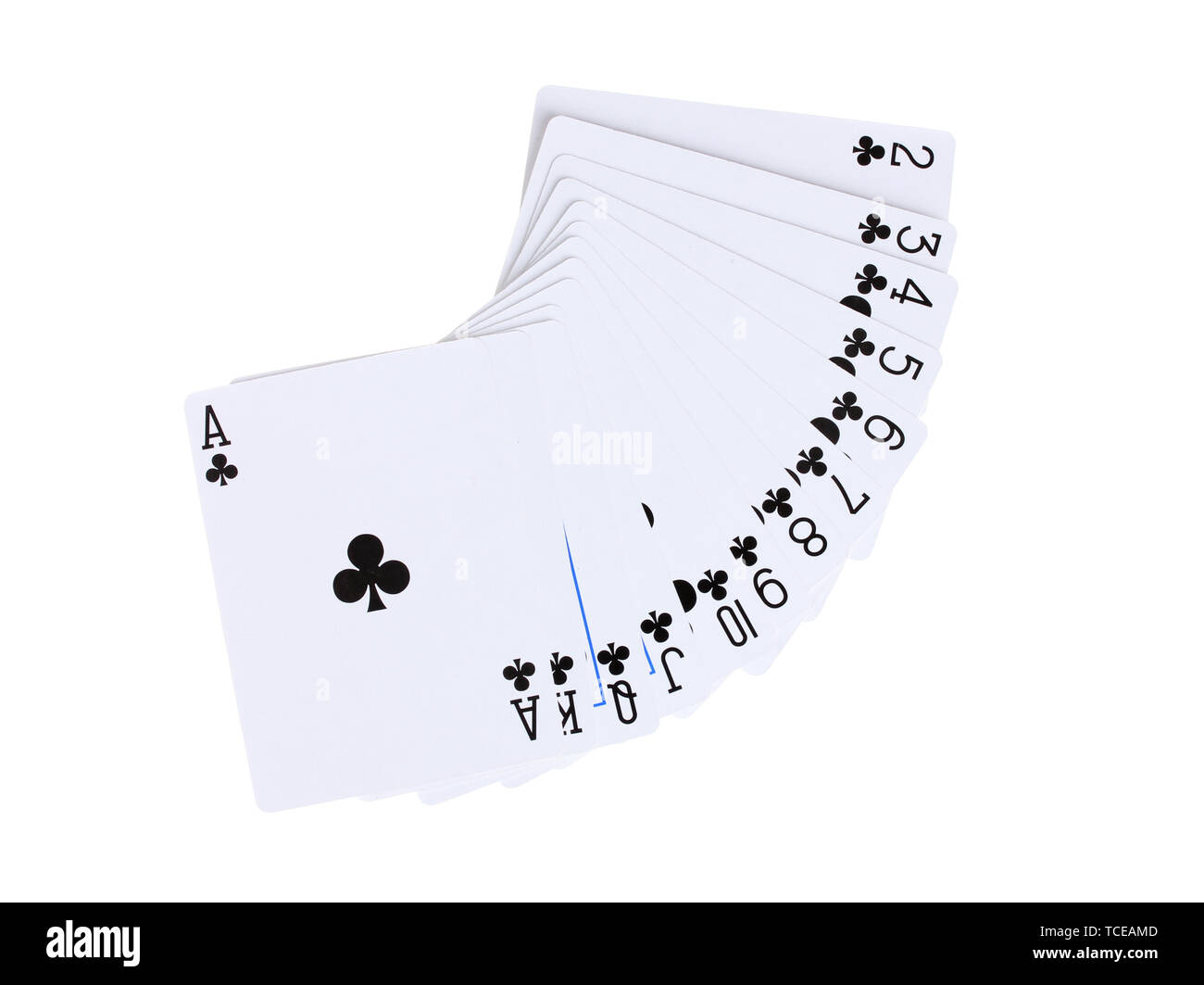 Cards isolated on white Stock Photo - Alamy