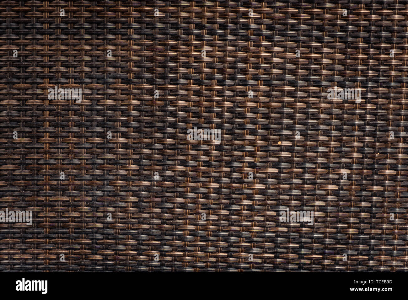 Dark brown wicker texture background. detail of weave seamless texture ...