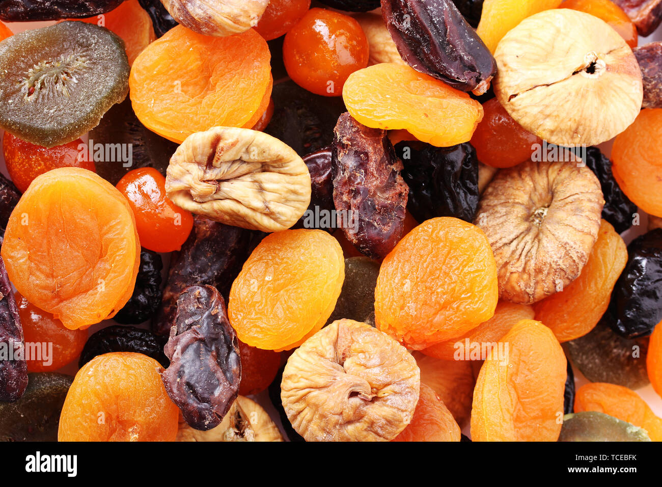 Dried fruits close up Stock Photo - Alamy