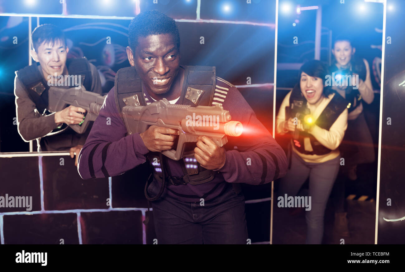 Laser tag experience hi-res stock photography and images - Alamy