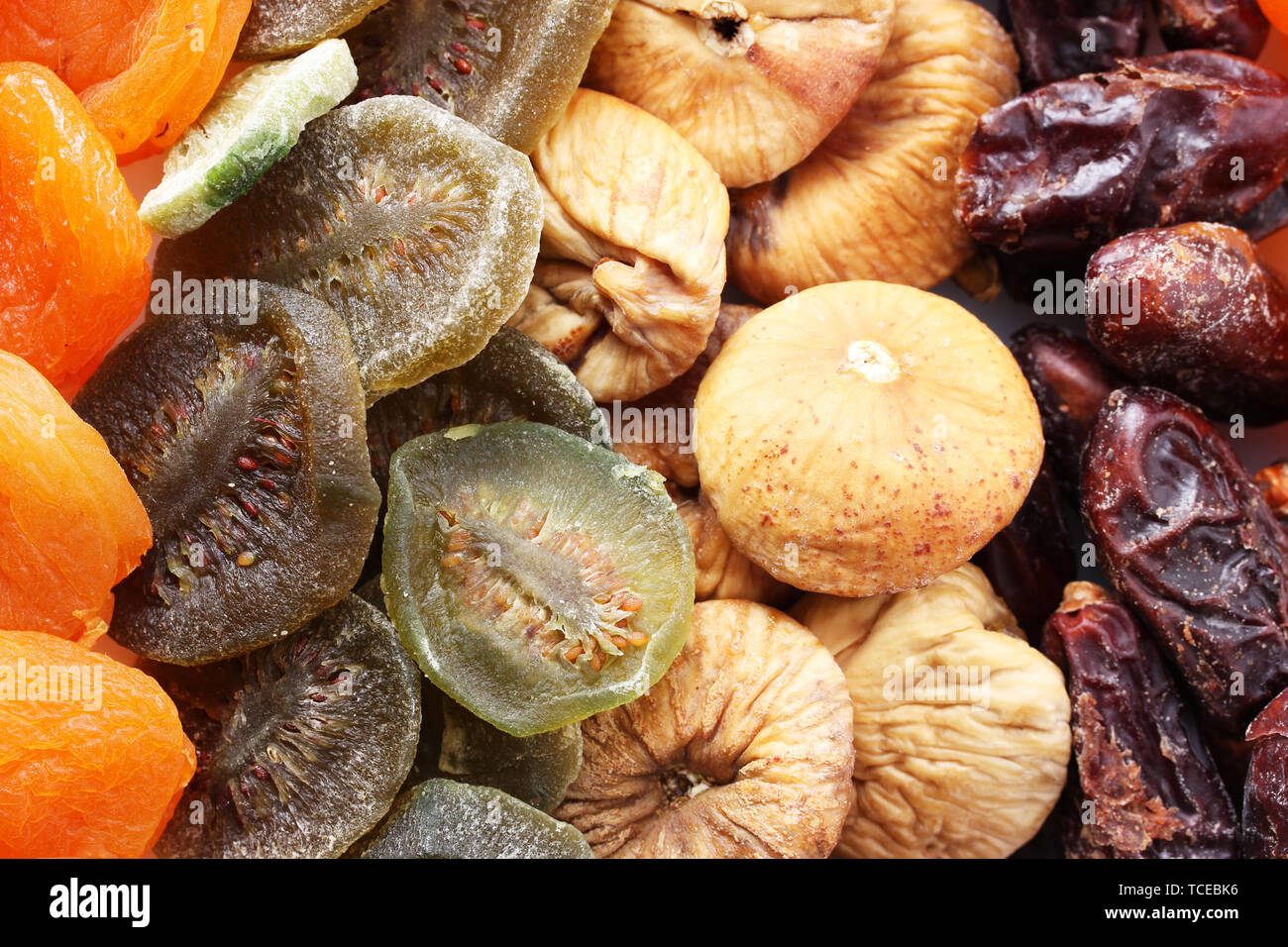 Dried fruits close up Stock Photo - Alamy