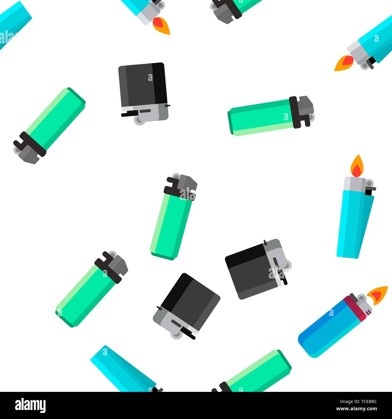 Cigar lighter icon outline Stock Vector Images - Alamy