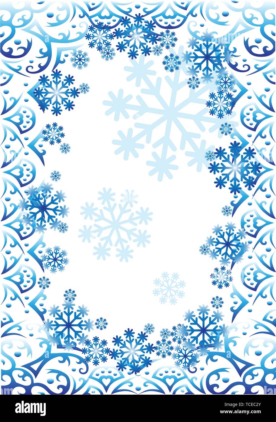 Christmas blue banner geometry Stock Vector Images - Alamy