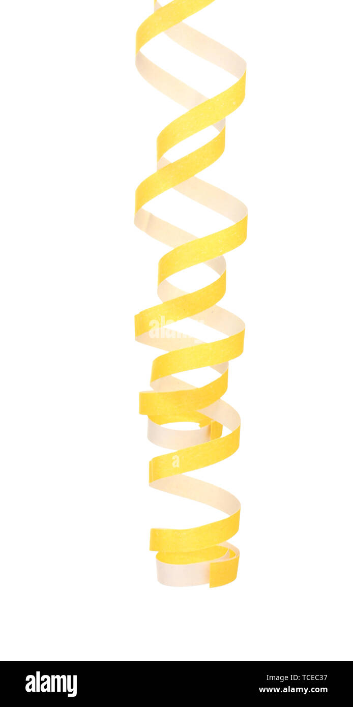 Yellow streamer hi-res stock photography and images - Alamy