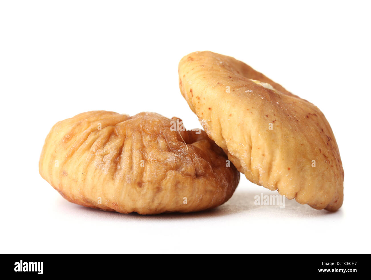 delicious dried figs isolated on white Stock Photo - Alamy