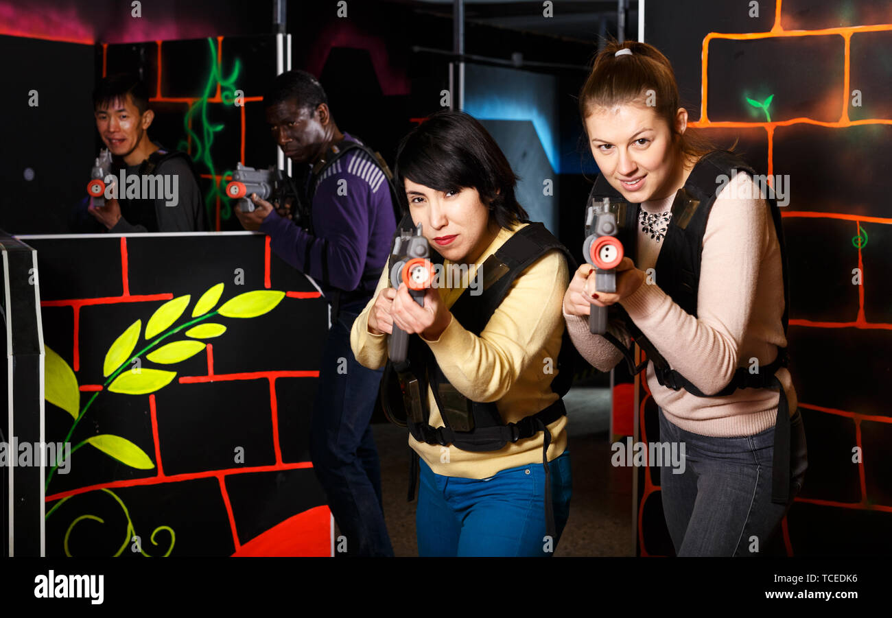 Laser tag arena hi-res stock photography and images - Alamy