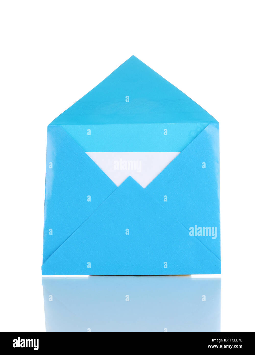 Color envelope isolated on white Stock Photo - Alamy