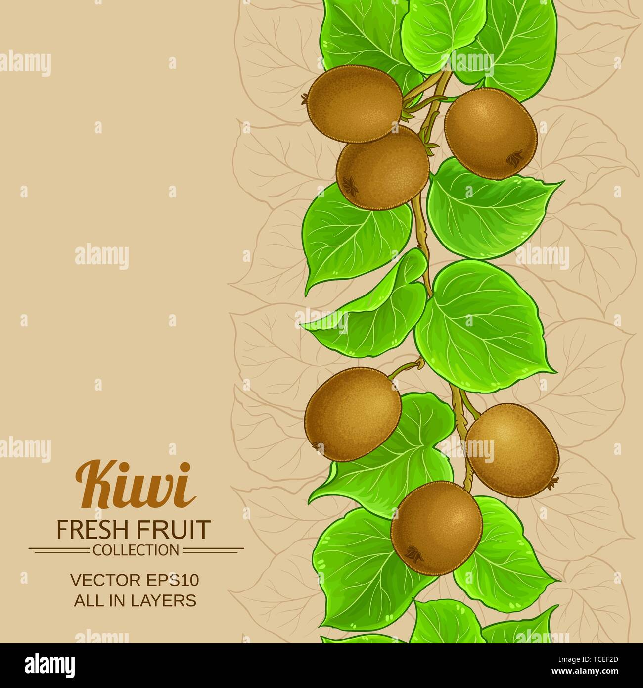 Kiwi pattern hi-res stock photography and images - Alamy