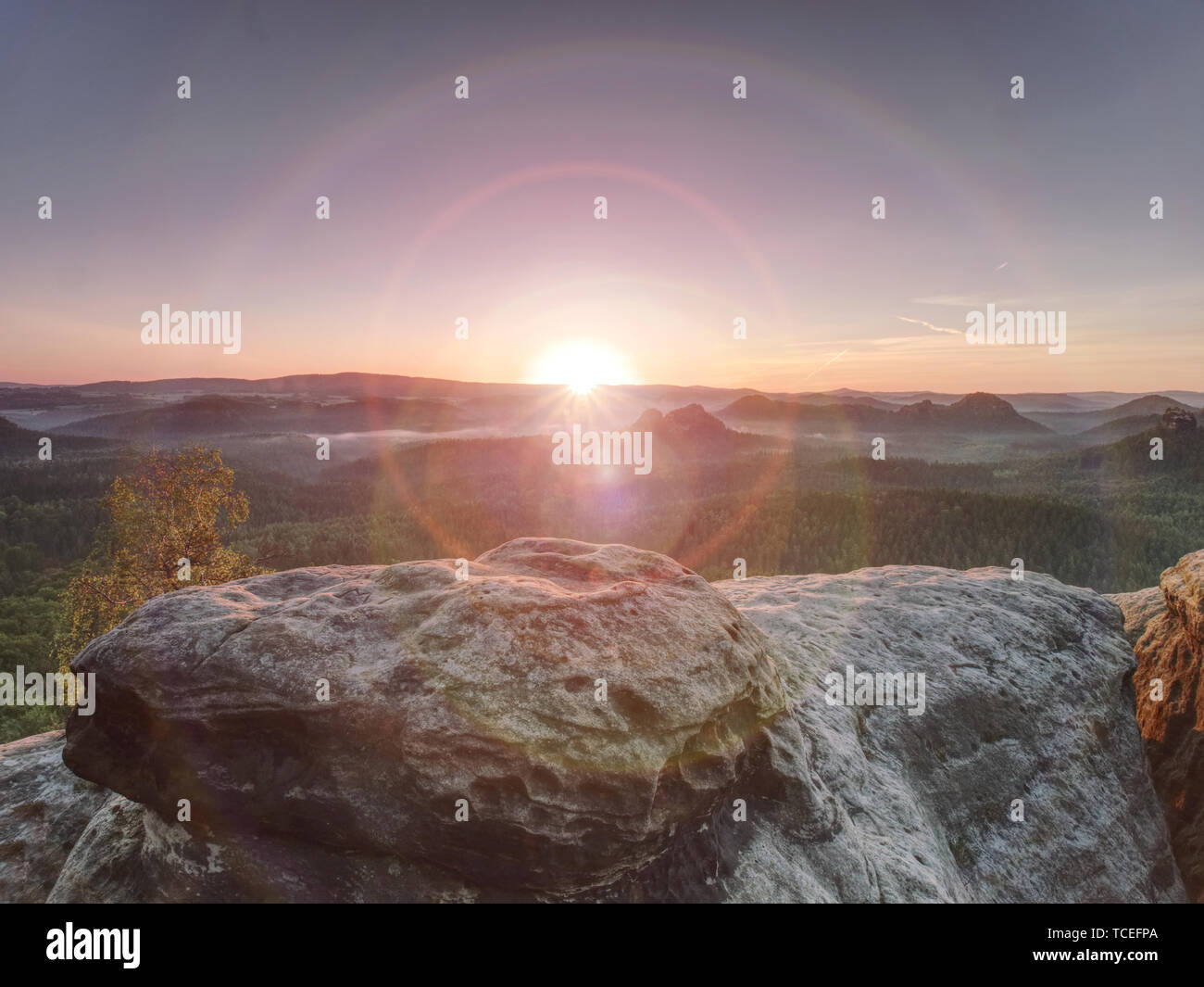 Fog strips hi-res stock photography and images - Alamy