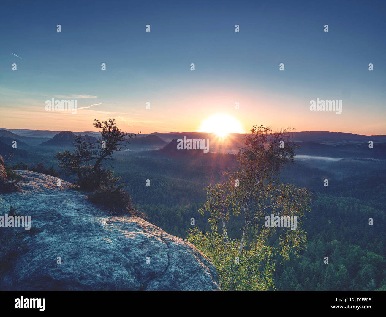 Flare flares fog hi-res stock photography and images - Alamy
