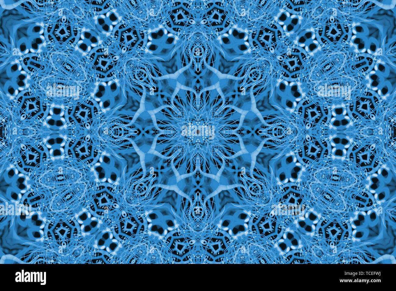 Background with abstract blue pattern Stock Photo - Alamy