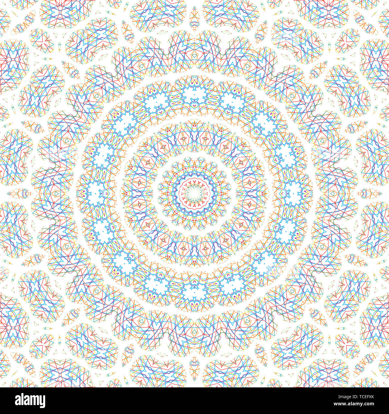 White background with abstract radial pattern Stock Photo - Alamy