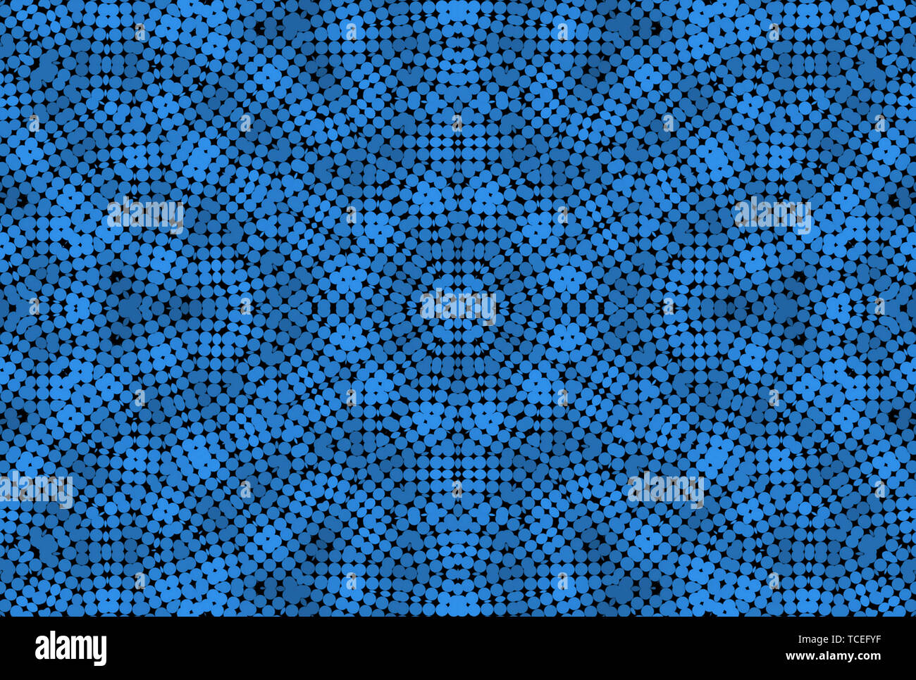 Abstract blue background with dotted pattern Stock Photo - Alamy