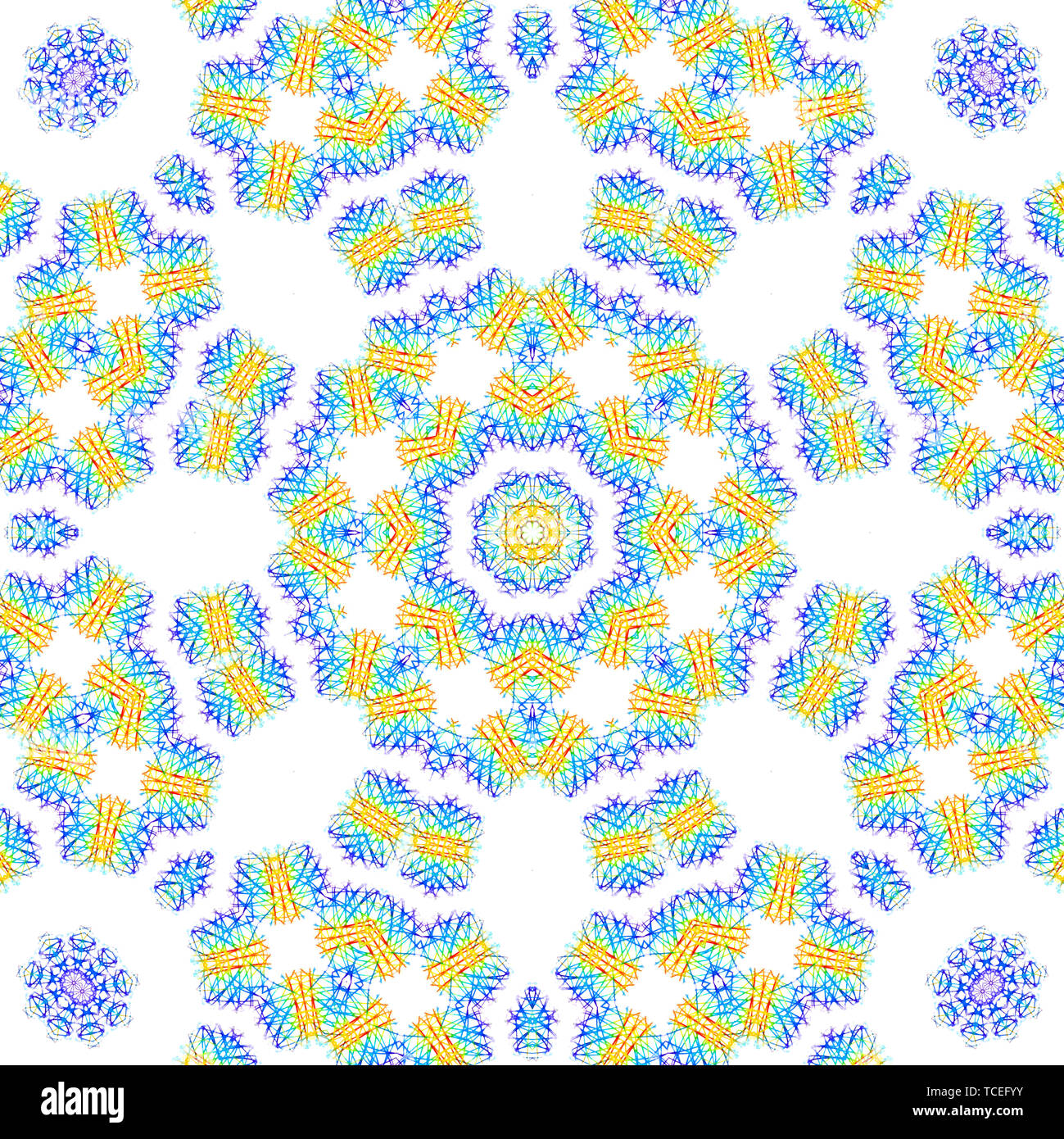 White background with abstract color pattern Stock Photo - Alamy