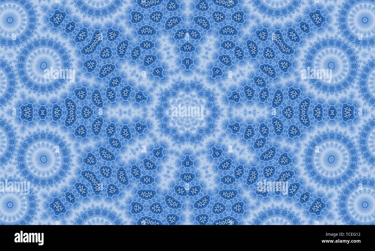 Blue background with abstract pattern Stock Photo - Alamy