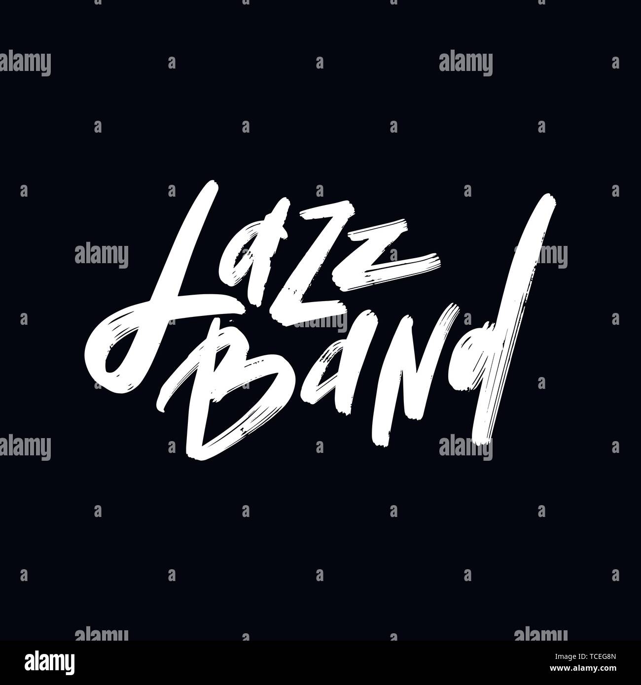 Jazz lettering hi-res stock photography and images - Alamy