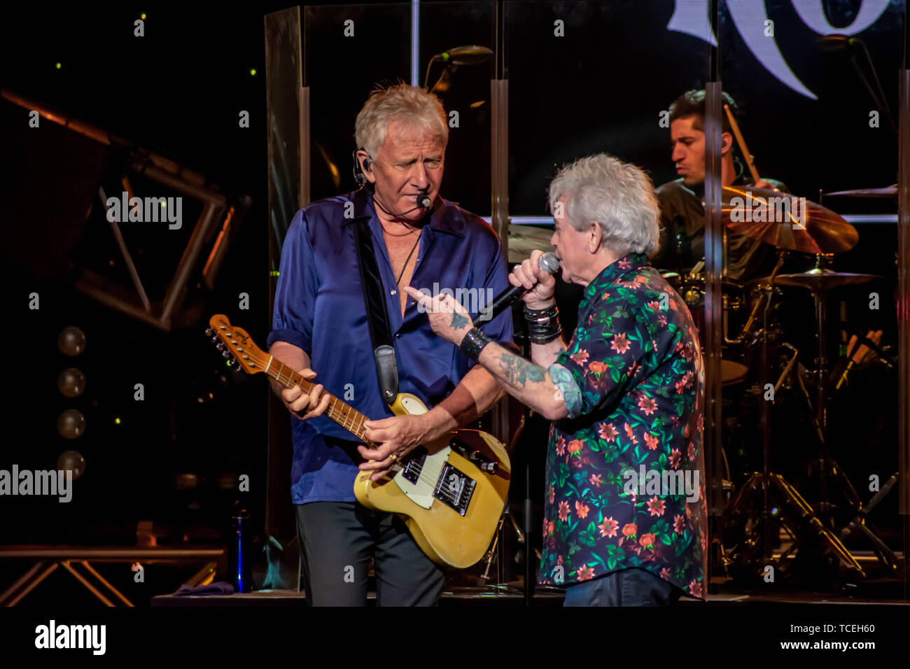 Orlando, Florida. March 26, 2019. Graham Rusell and Russell Hitchcock ...