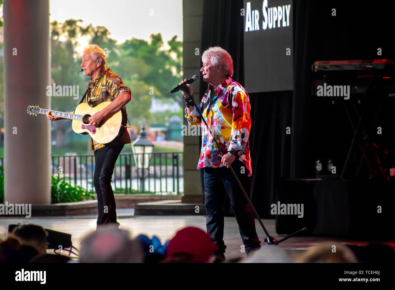 Orlando, Florida. March 26, 2019. Graham Russell from air supply ...