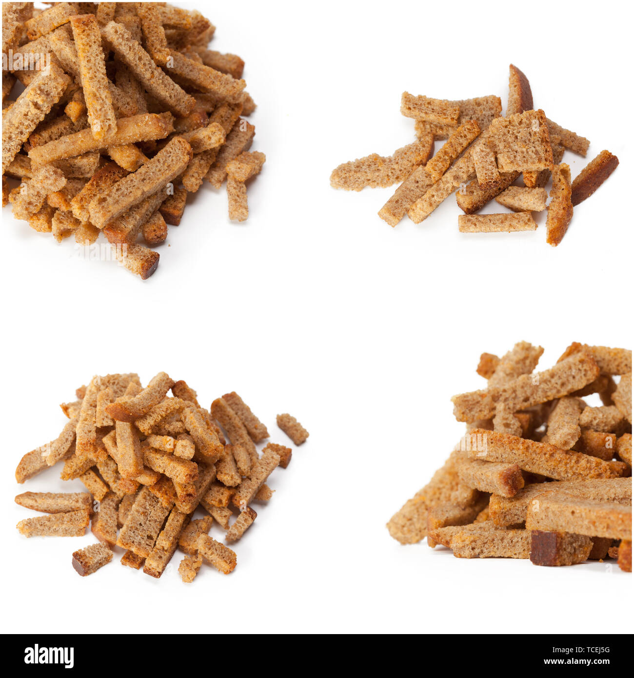 dried bread pieces Stock Photo - Alamy