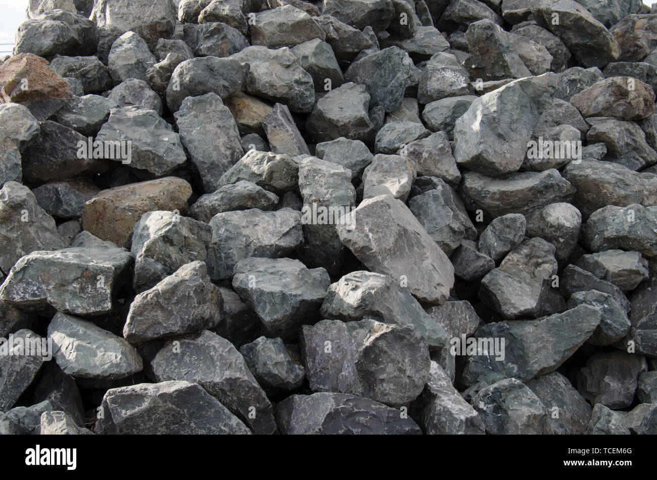 large rock pile Stock Photo - Alamy
