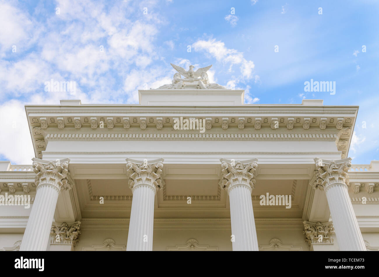 Capitol, building, pillars, state capitol, sacramento, california Stock ...