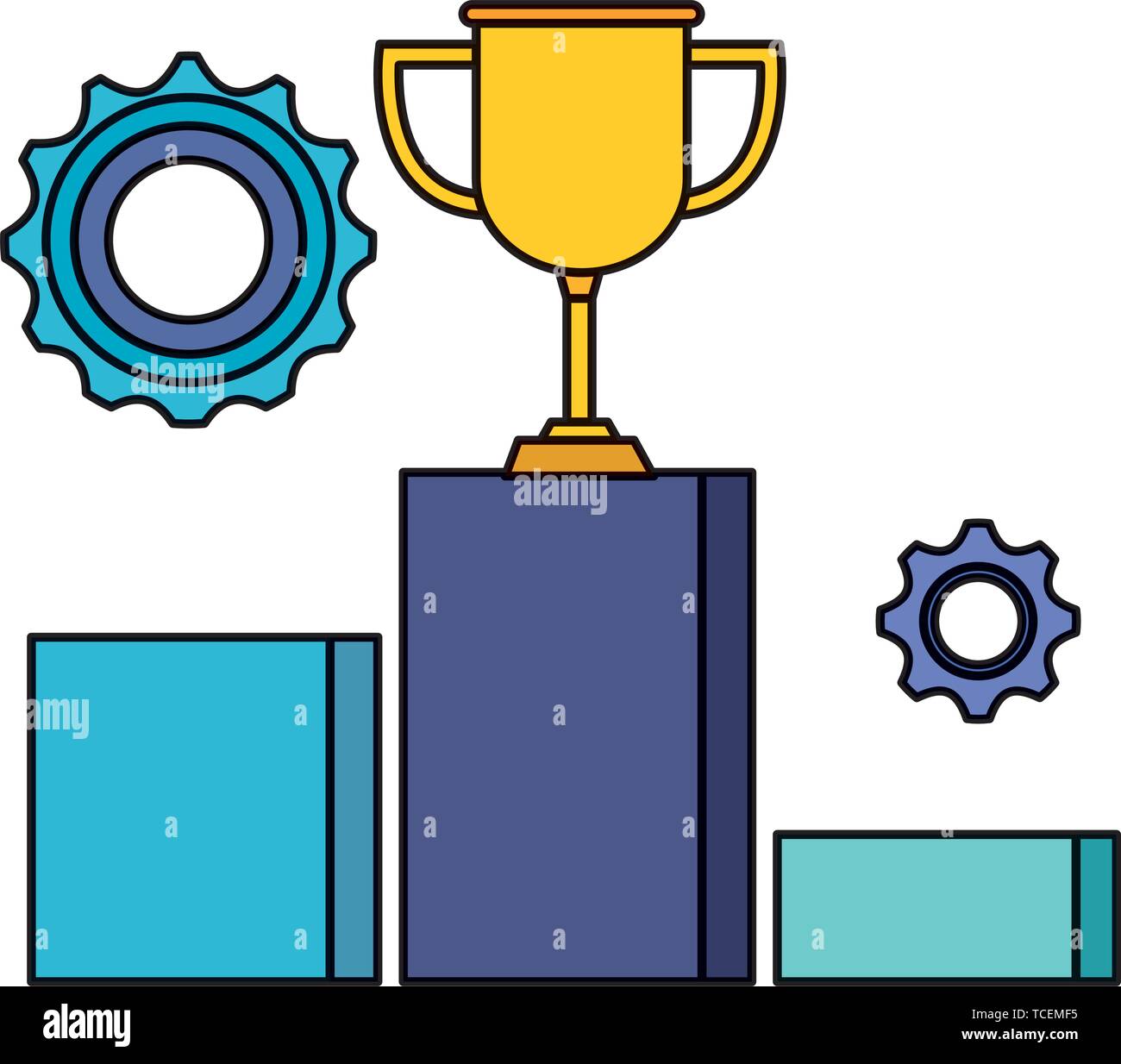 Awarding podium Stock Vector Images - Alamy