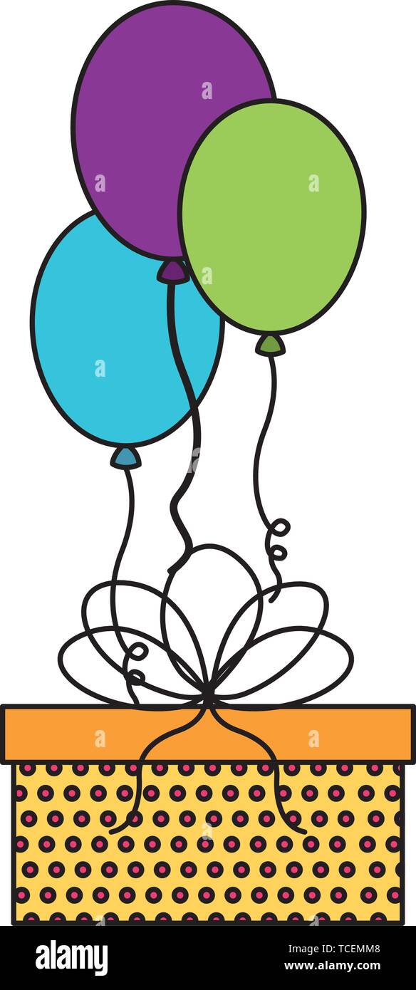 birthday gift box Stock Vector Image & Art - Alamy