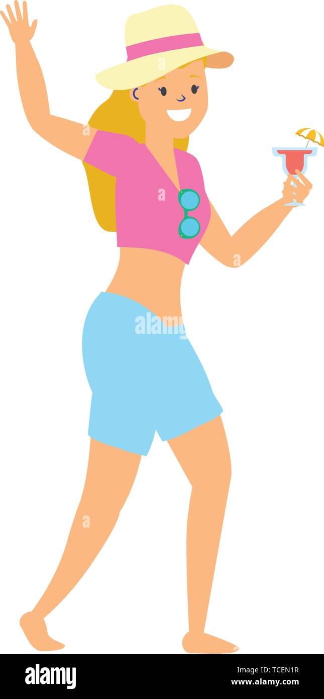 summer time people Stock Vector Image & Art - Alamy