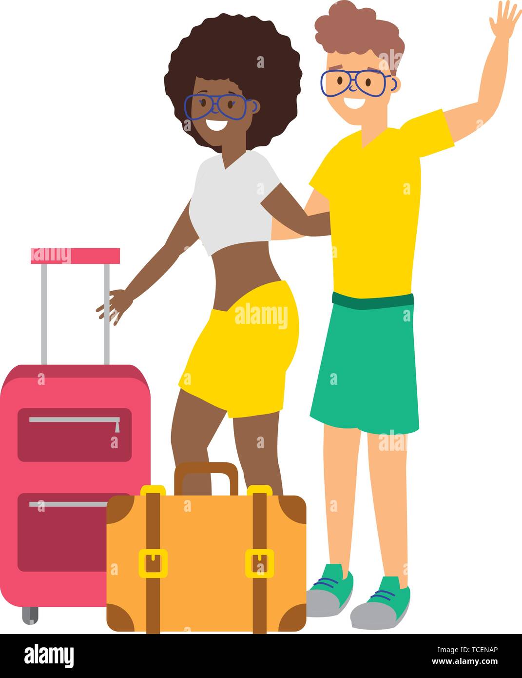 summer time people Stock Vector Image & Art - Alamy