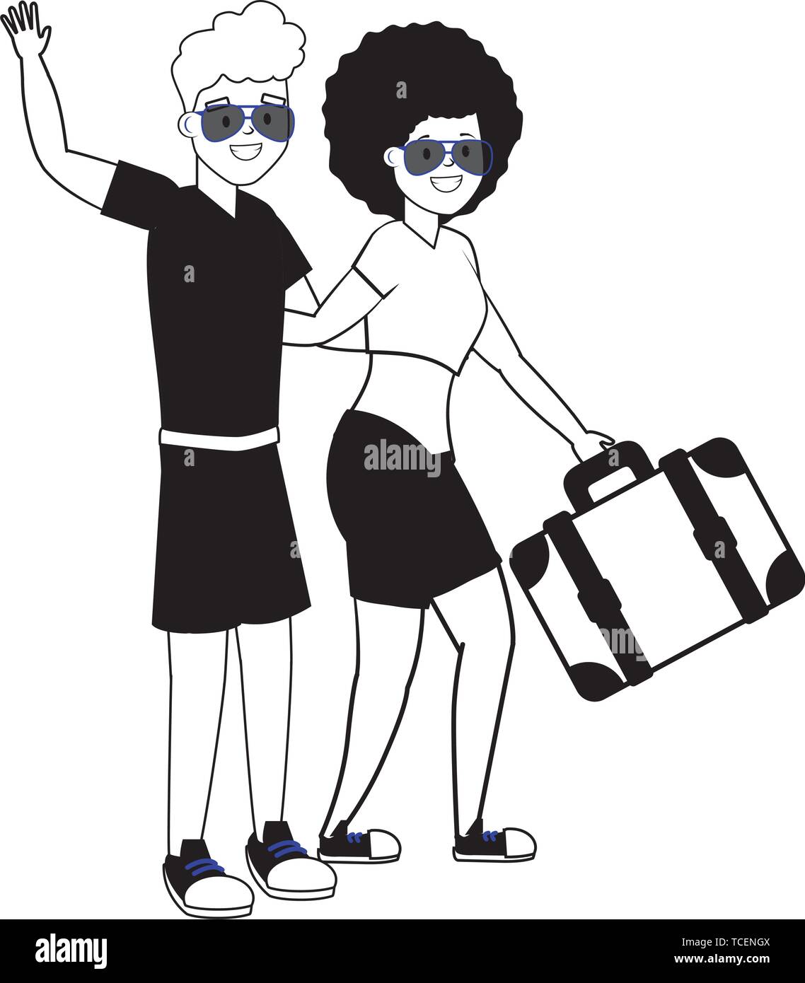 summer time people Stock Vector Image & Art - Alamy