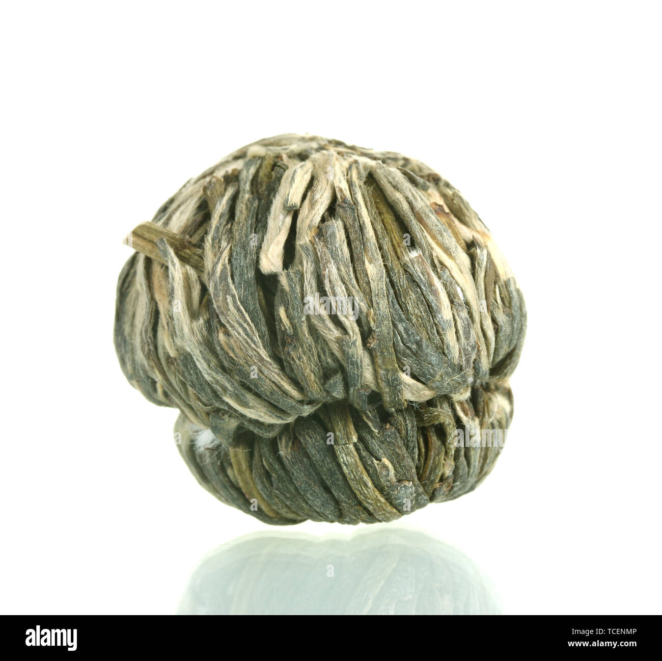 floral tea ball isolated on white Stock Photo - Alamy