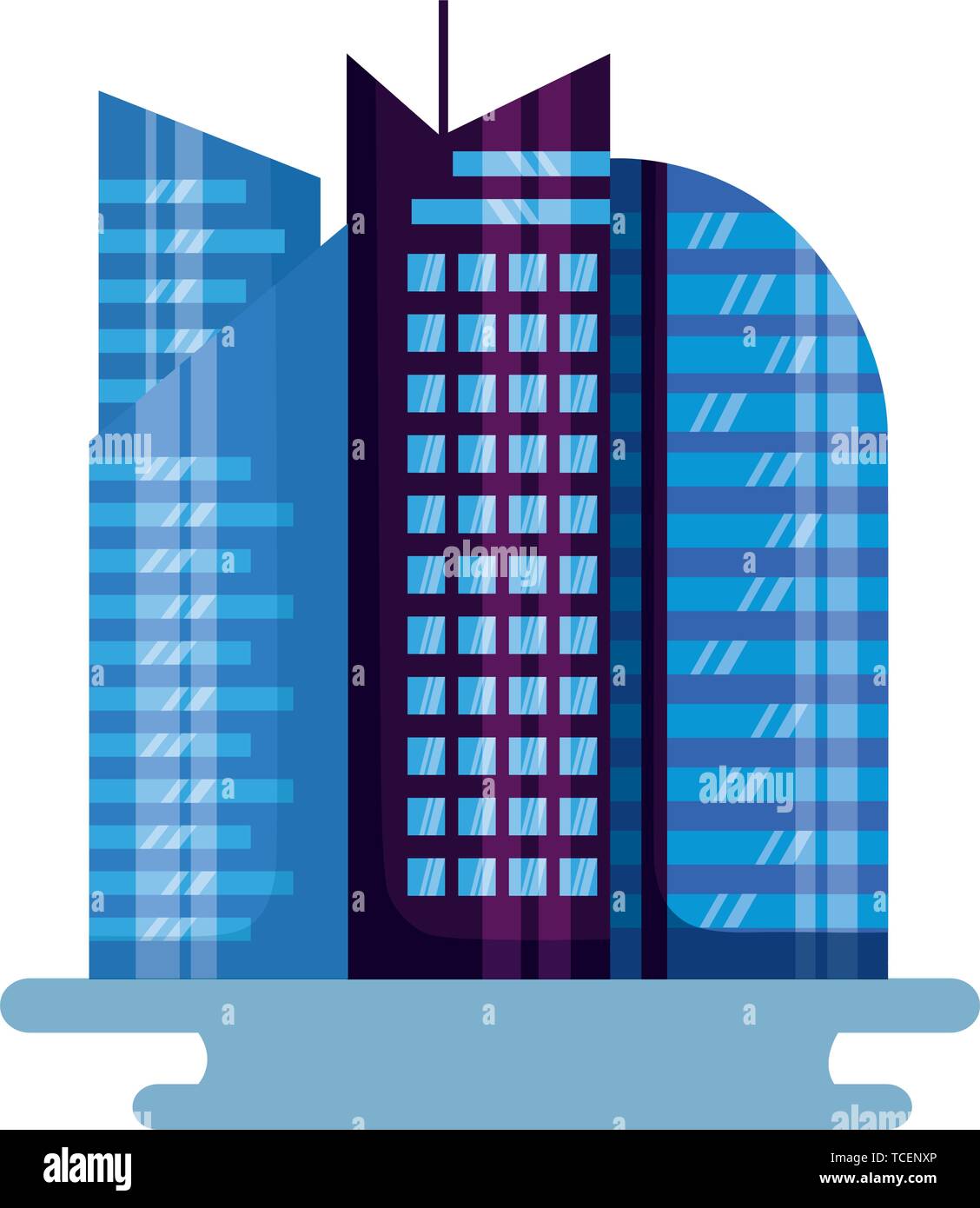 futuristic city building urban Stock Vector Image & Art - Alamy