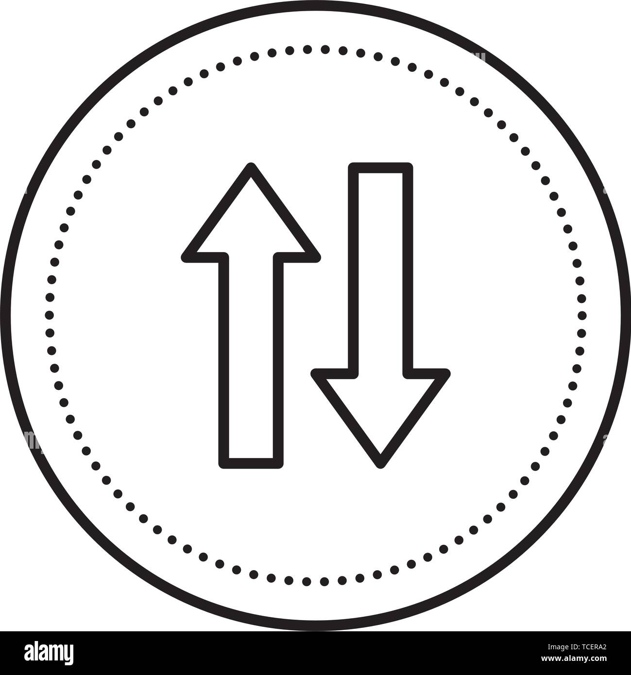 Movement up and down Stock Vector Images - Alamy