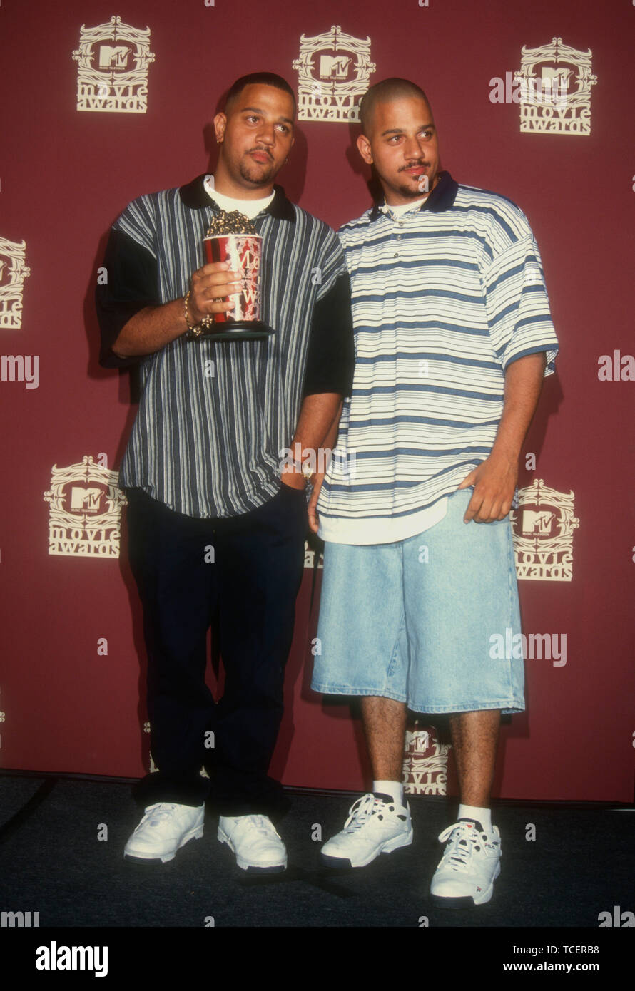 Culver City, California, USA 4th June 1994 Filmmakers Allen Hughes and ...
