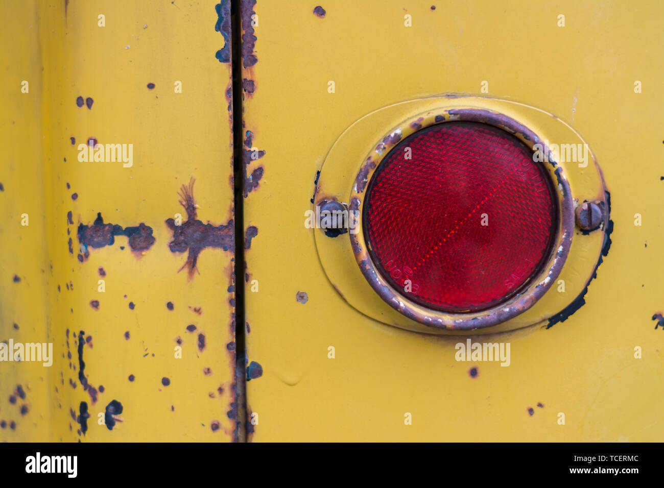 rusty tail lights Stock Photo - Alamy