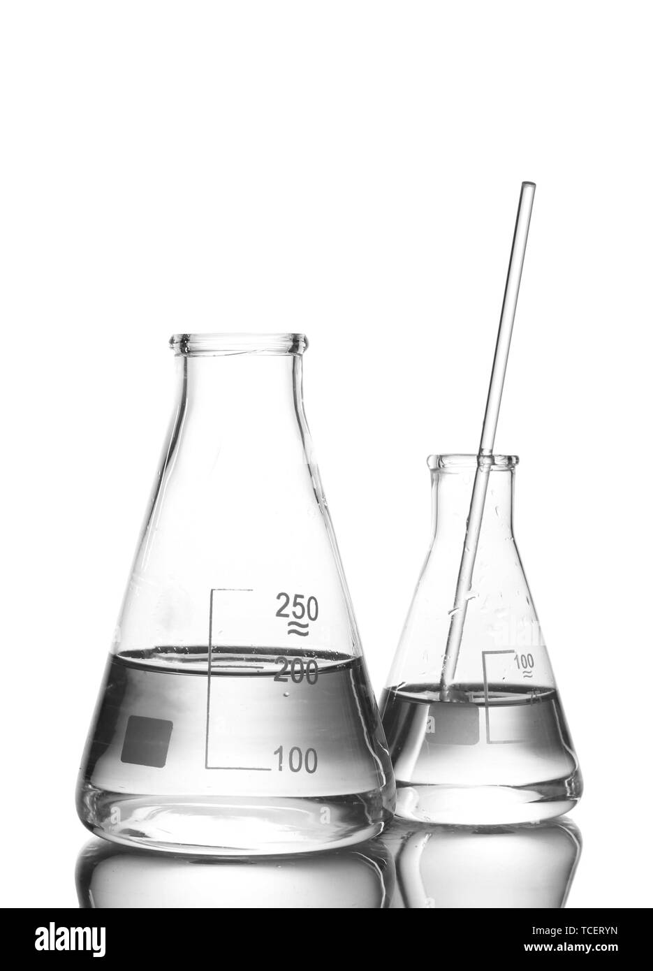 Beaker glass rod Black and White Stock Photos & Images - Alamy