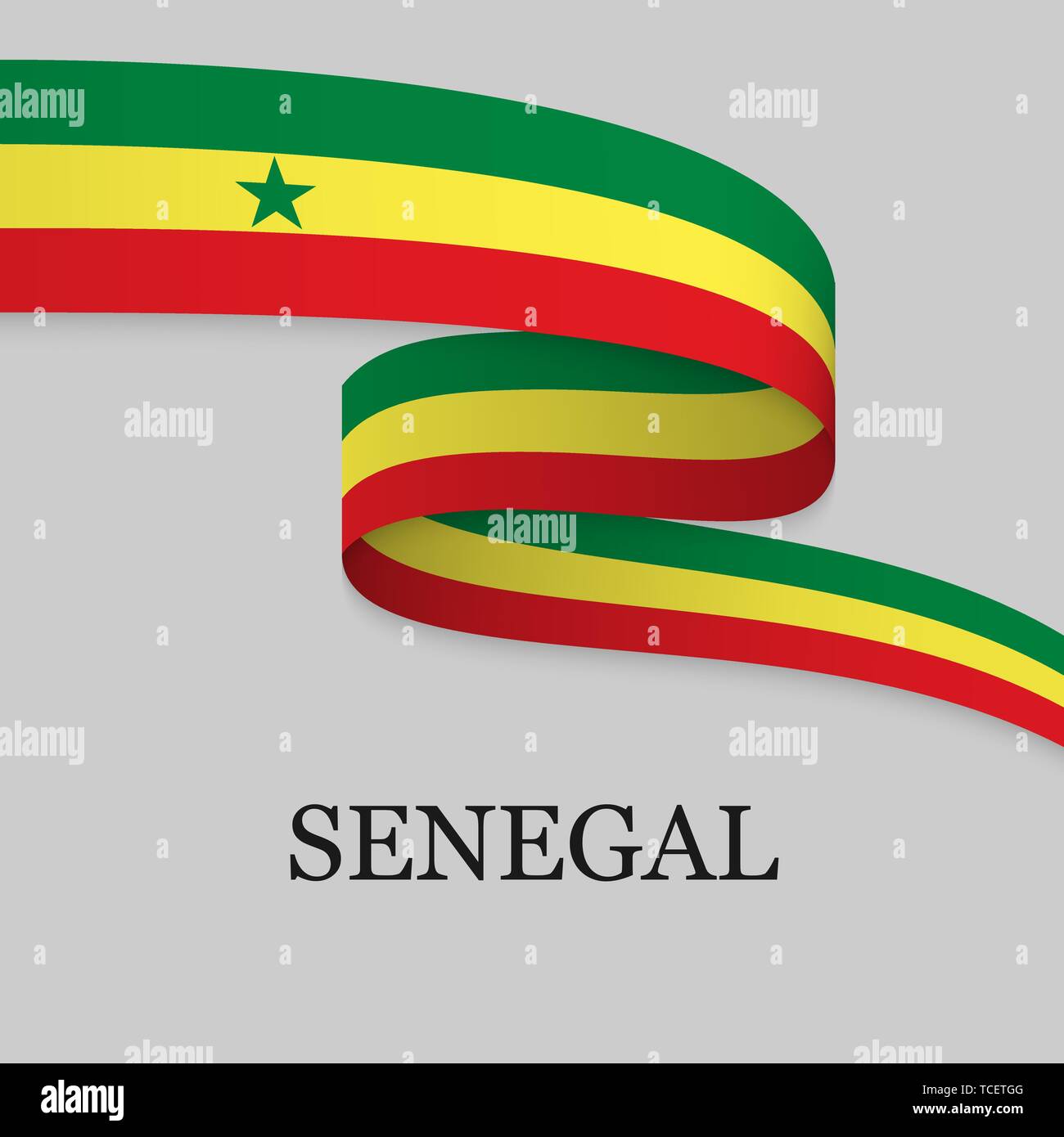 Senegal poster Stock Vector Images - Alamy