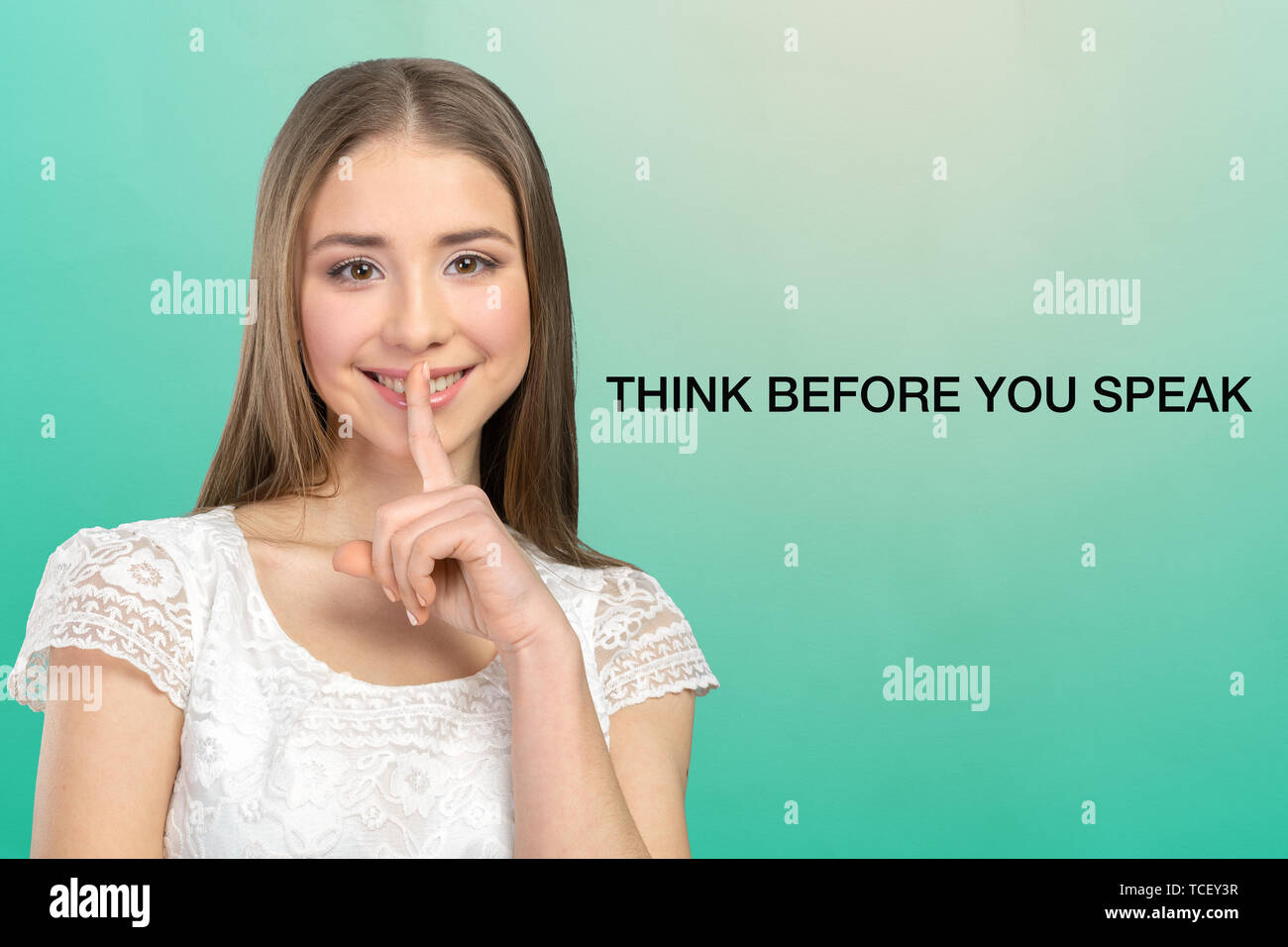 Silence sign office hi-res stock photography and images - Alamy