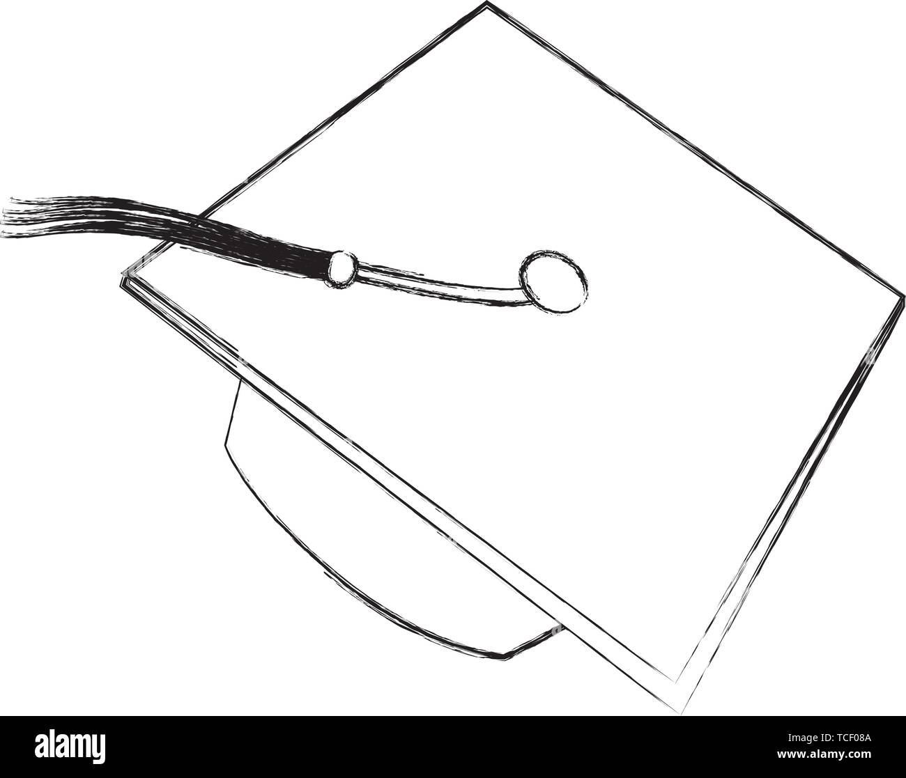 graduation hat school accessory success Stock Vector Image & Art - Alamy