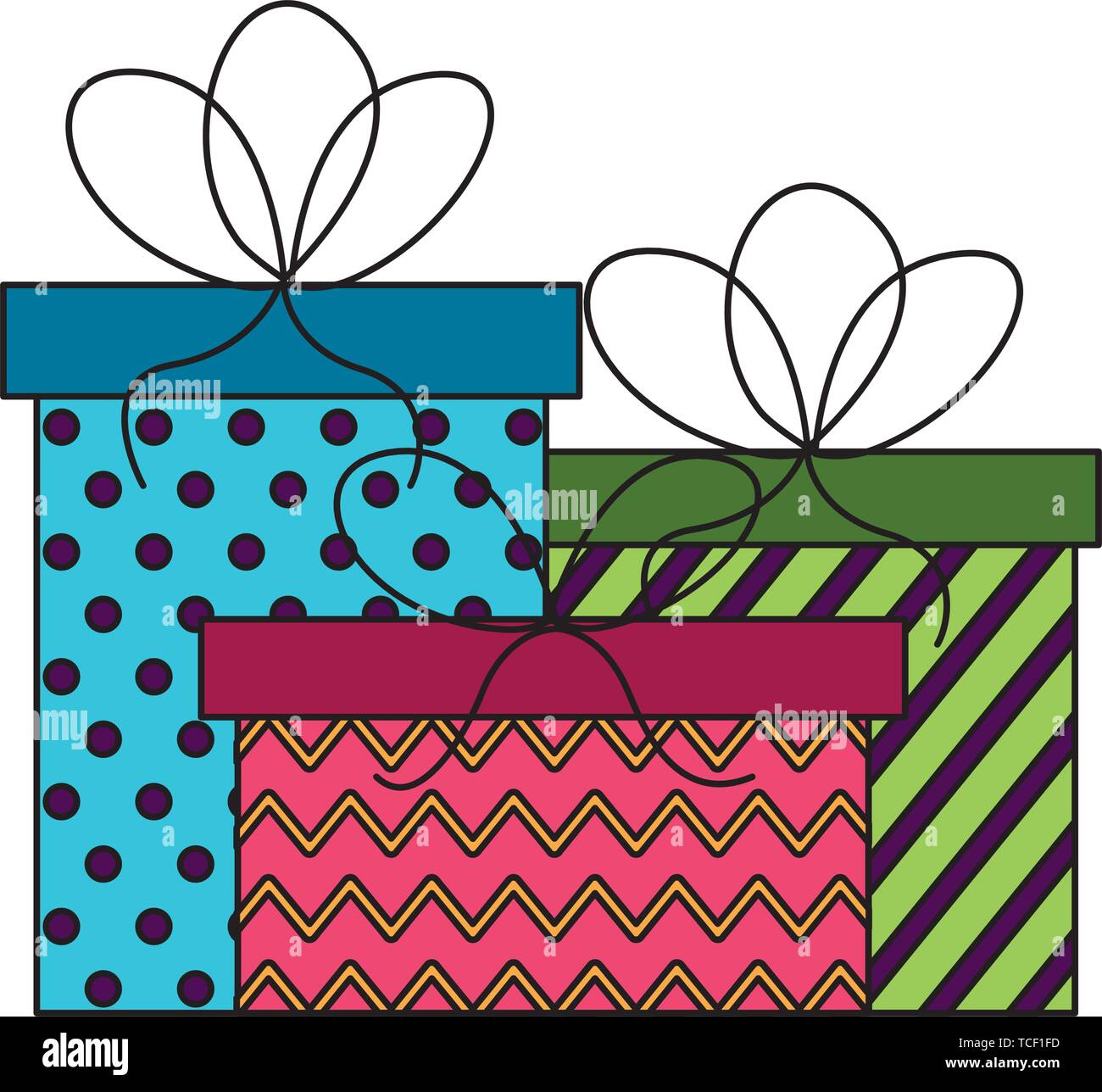 birthday gift box Stock Vector Image & Art - Alamy