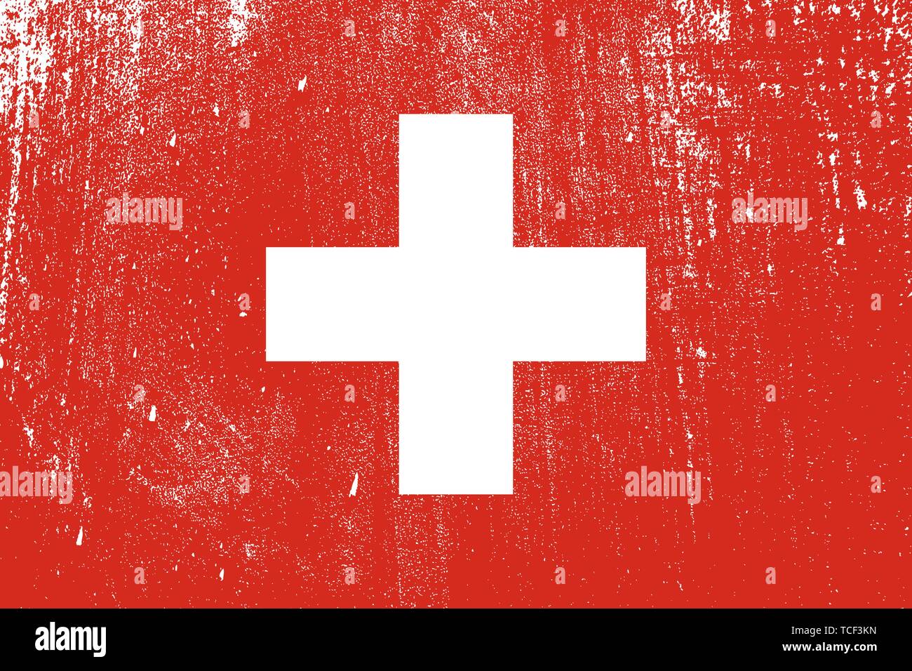 Switzerland flag broken Stock Vector Images - Alamy