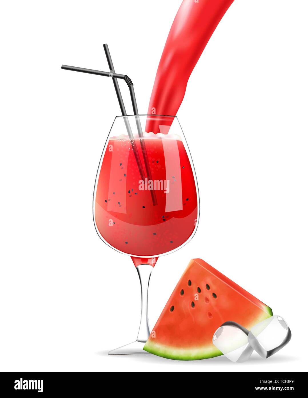 Juice Glass Decoration