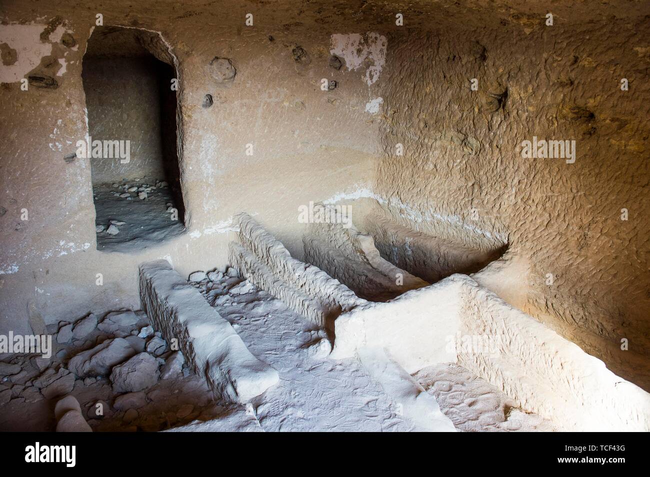 Nabataean settlement Al Bidaya Nabataean cemetery, Tabuk province ...